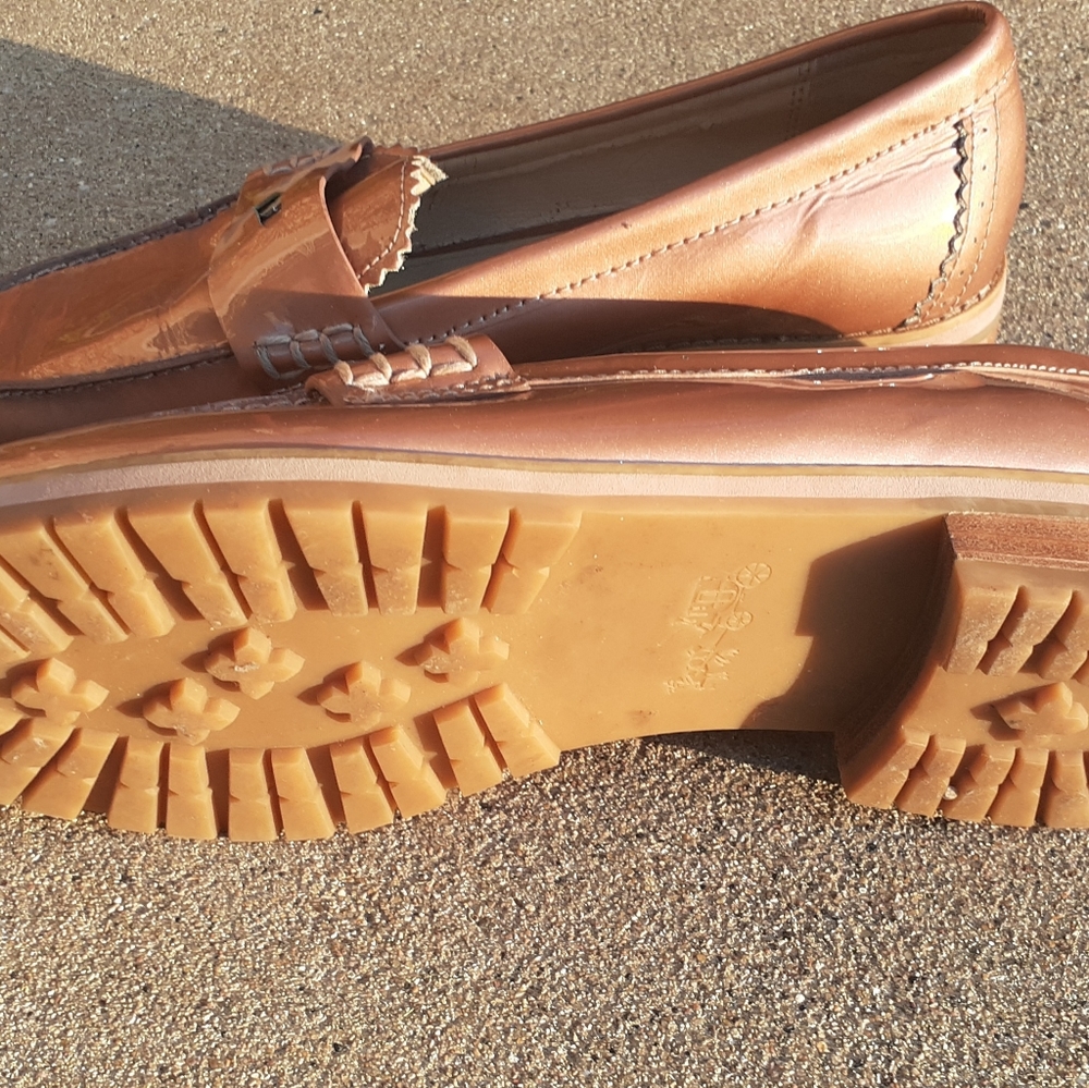 Coach Peyton Blush Penny Loafers 7.5 - Gem
